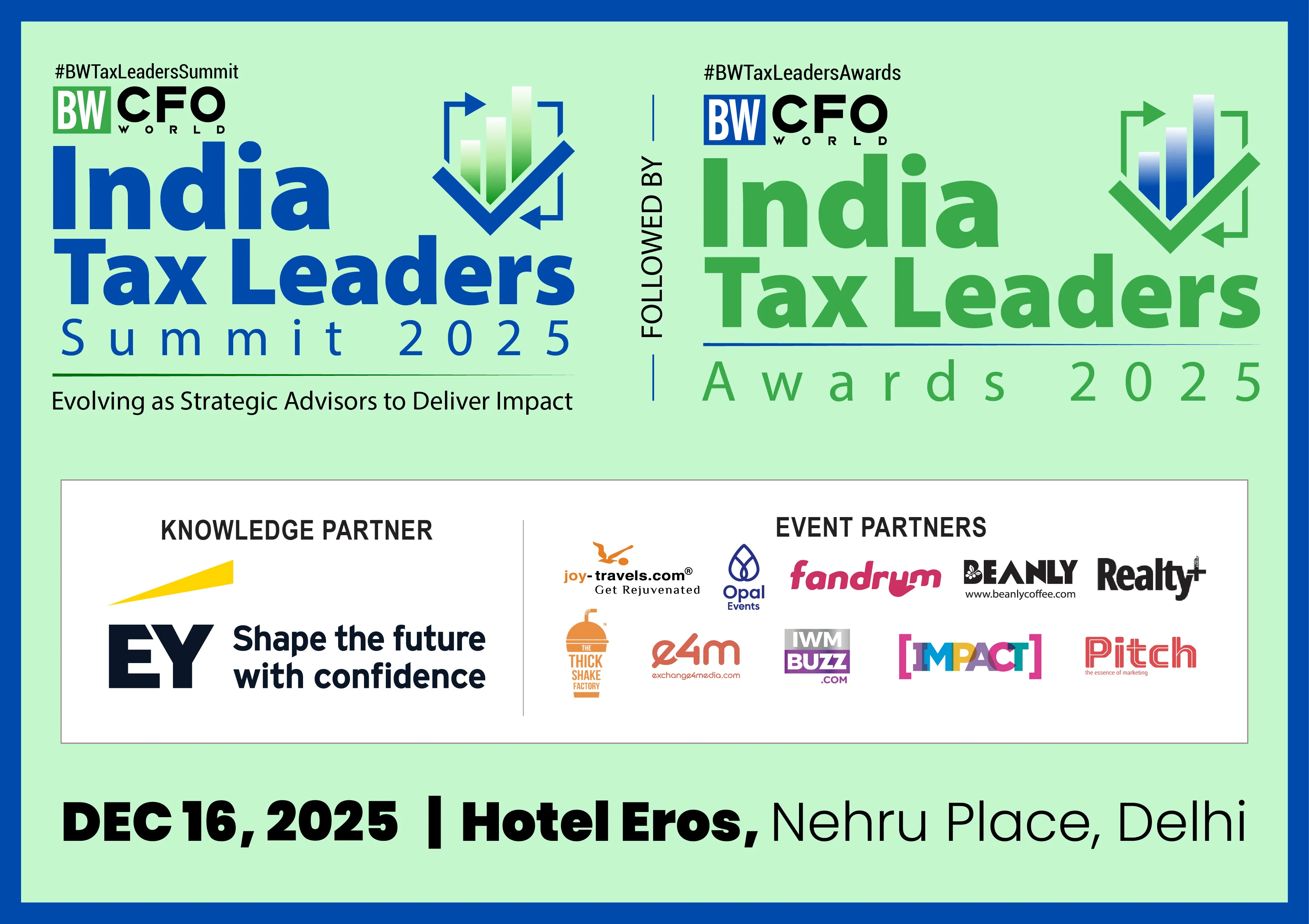 BW CFO World India Tax Leaders Summit 2025 Successfully Concludes - BW ...
