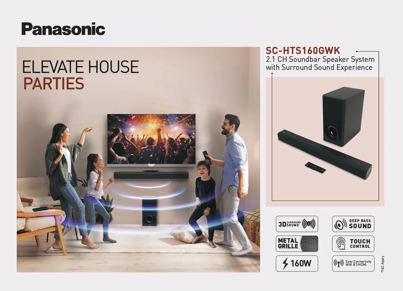 Panasonic Unveils New Soundbar Range With Immersive Audio Technology ...