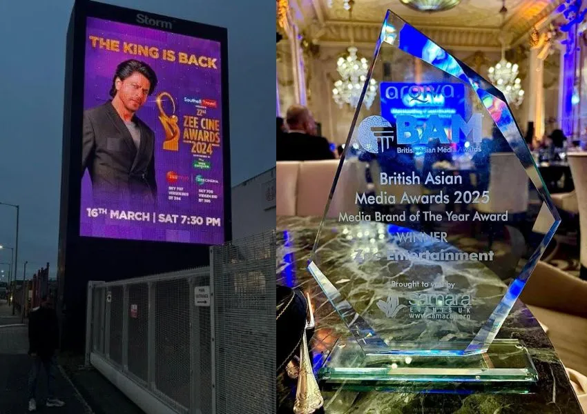 Zee Entertainment UK Wins Media Brand Of The Year 2025 At British Asian ...