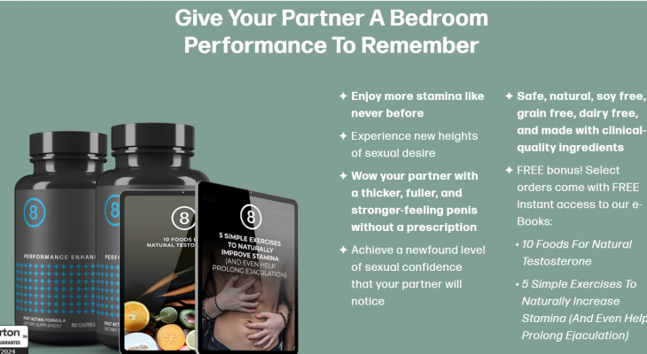 Performer 8 Male Enhancement Review 2024 Best ED Pills Non Prescription ...