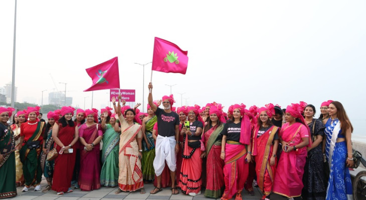 Zydus Pinkathon’s Diwali Saree Run Blends Fitness, Festivity And Women ...