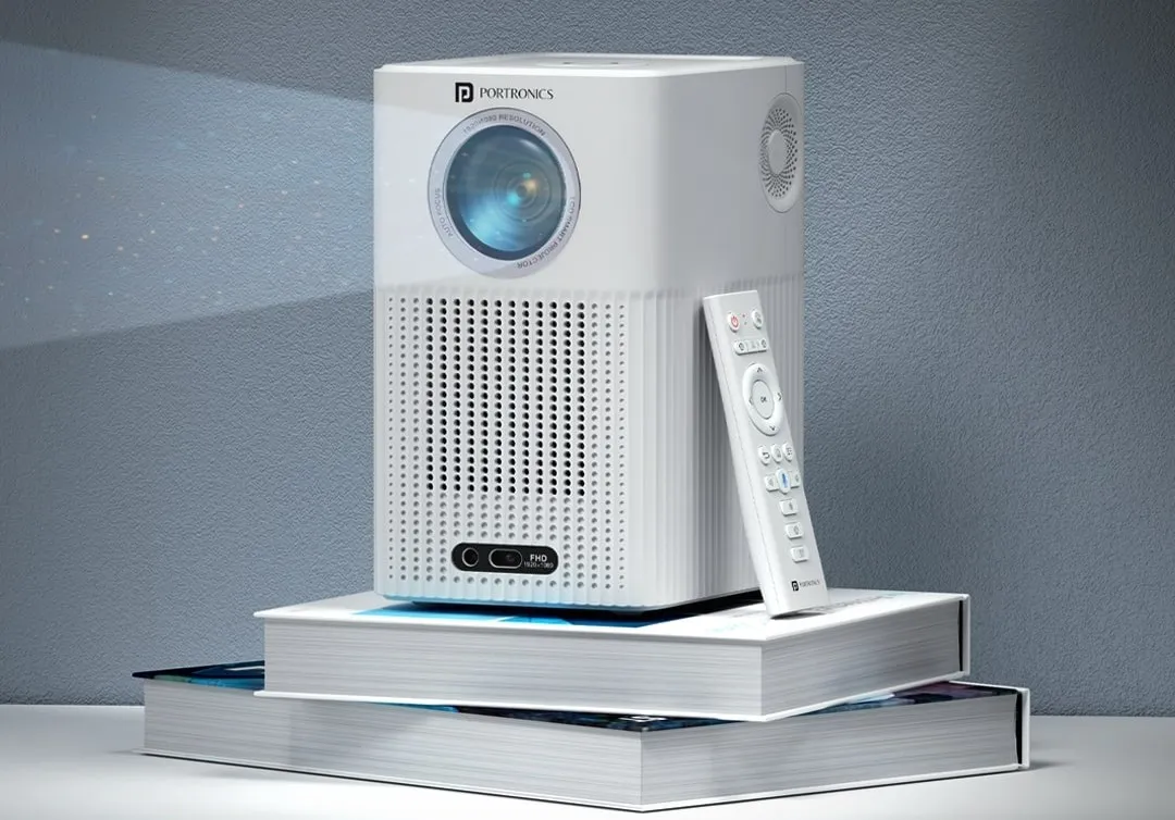 Portronics Unveils Beem 500 Smart LED Projector With 8K Support - BW ...