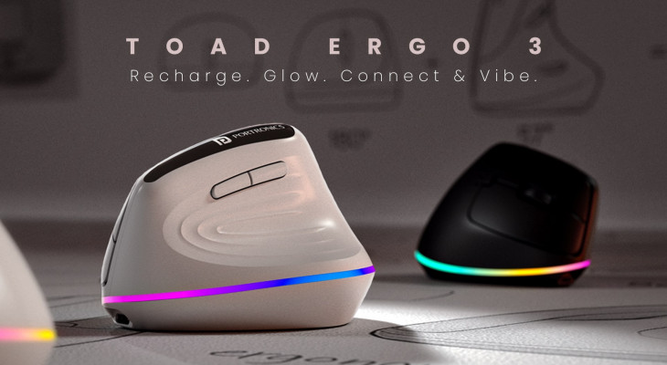 Portronics Unveils Vertical Wireless Mouse Toad Ergo 3 Aimed At Desk ...