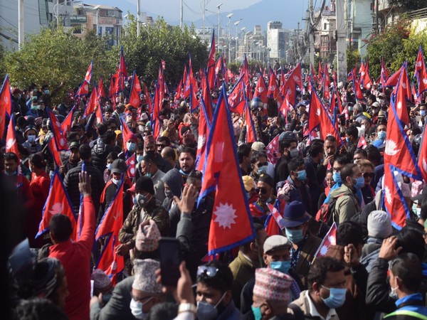 Hundreds take to streets in Kathmandu demanding re-establishment of ...