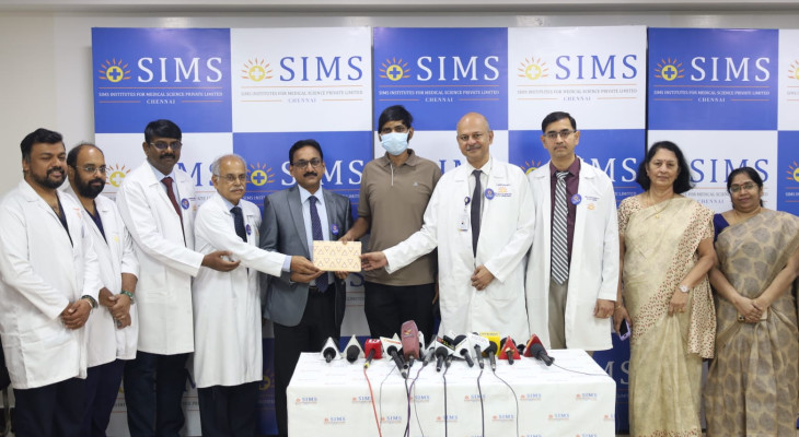 SIMS Hospital Team Reconstructs Skull & Scalp In Rare Skin Cancer Case ...