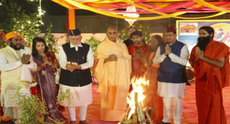 PM Modi Celebrates Uttarakhand’s Igas Bagwal Festival at MP Anil Baluni ...