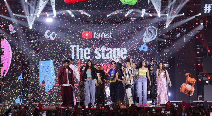 YouTube Fanfest 2025 Lights Up Mumbai with Creators, Stars and Fans United