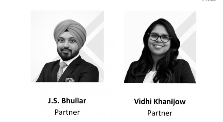 Panag & Babu Elevates Vidhi Khanijow, J.S. Bhullar To Partnership - BW ...