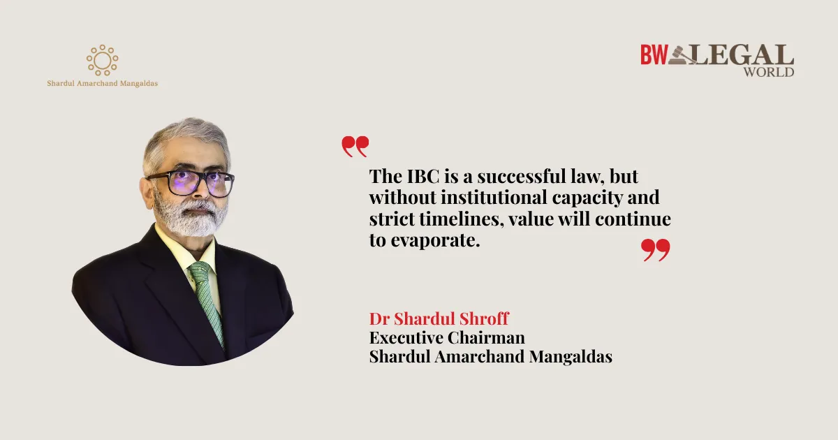 In Conversation With Dr Shardul S. Shroff On The Future Of IBC - BW ...