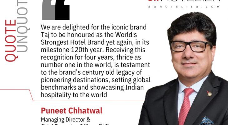 Taj is world's strongest brand 2024 - BW Hotelier