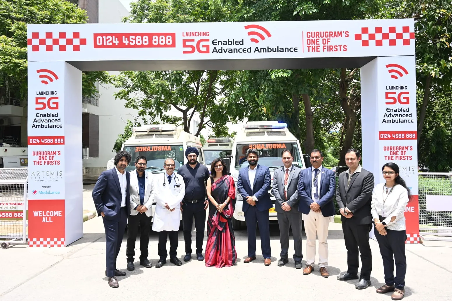 Artemis & Medulance Launch Gurugram’s First 5G Ambulance - BW ...