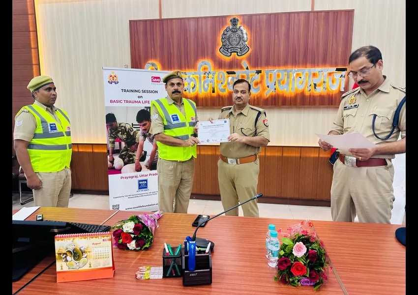 UP Police Join Forces With SaveLIFE Foundation To Train Personnel In ...