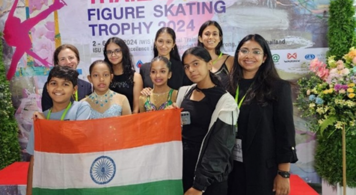 Indian Skaters Take The Ice At Thailand Open Ice Skating Trophy 2024