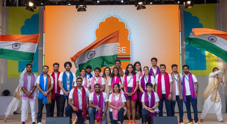 Nita M Ambani Hails Indian Athletes At Inaugural India House