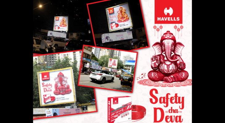 Posterscope India Crafts Ganesh Idol From Havells Wires; Unfurls ...
