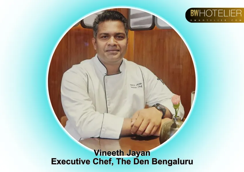 Chef Vineeth Jayan appointed Executive Chef at The Den Bengaluru - BW ...