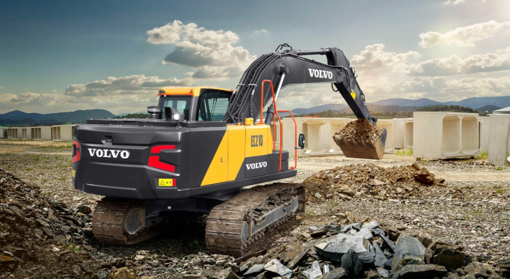 Volvo CE Unveils New EC210 - A 20-tonne Class Hydraulic Excavator