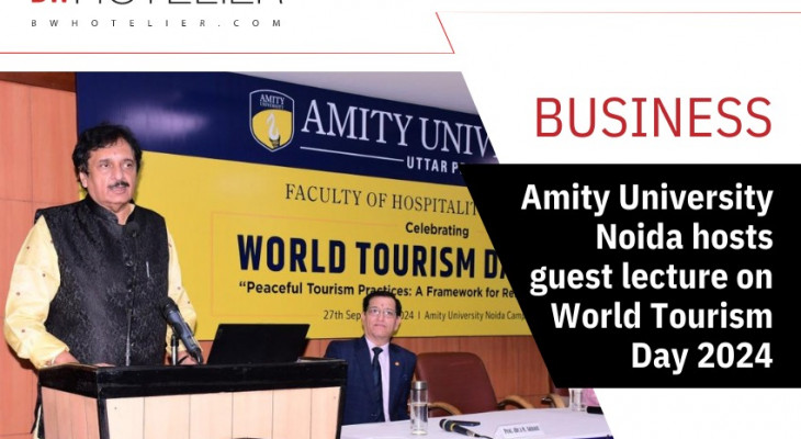 Amity University Noida hosts guest lecture on World Tourism Day 2024 ...