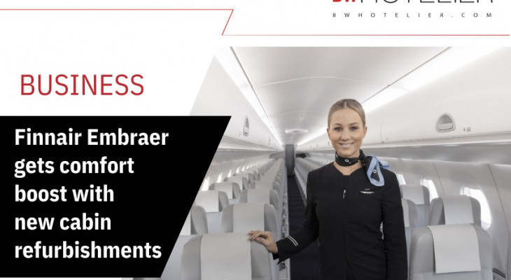 Finnair Embraer gets comfort boost with new cabin refurbishments - BW ...