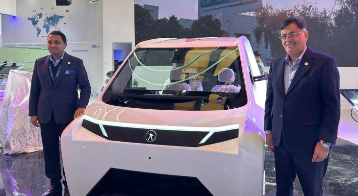 Spark Minda Unveils Indigenously Designed Demo Vehicles At BMGE 2025