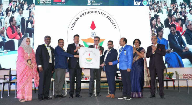 28th IOS PG Convention At Manav Rachna Dental College Marks The launch ...