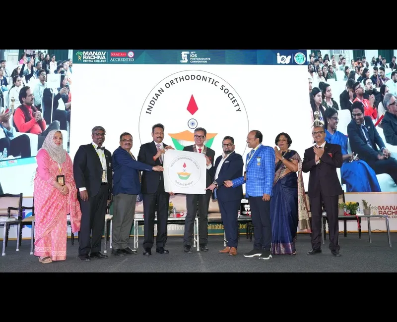 28th IOS PG Convention At Manav Rachna Dental College Marks The launch ...