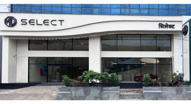 JSW MG Motor India Opens Its First 'Select' Experience Centre In Thane
