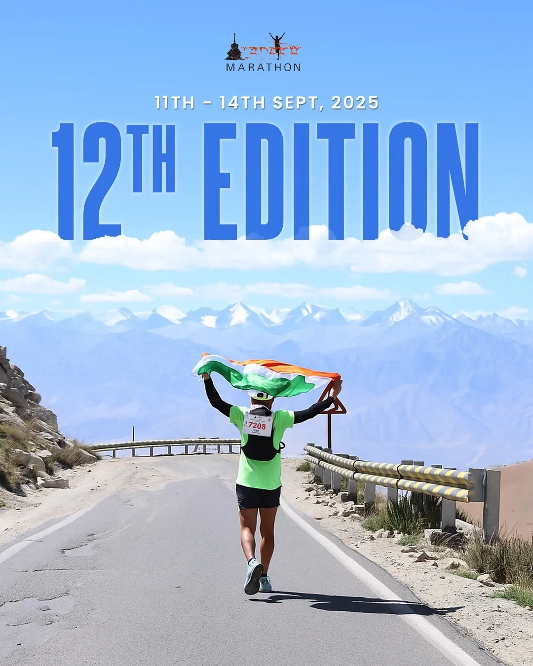 Ladakh Marathon 2025 Draws Record 6,600+ Runners for its Landmark 12th ...