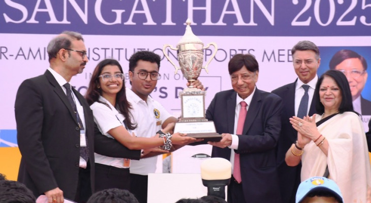Amity School Of Engineering & Technology Emerges Champion At Sangathan ...