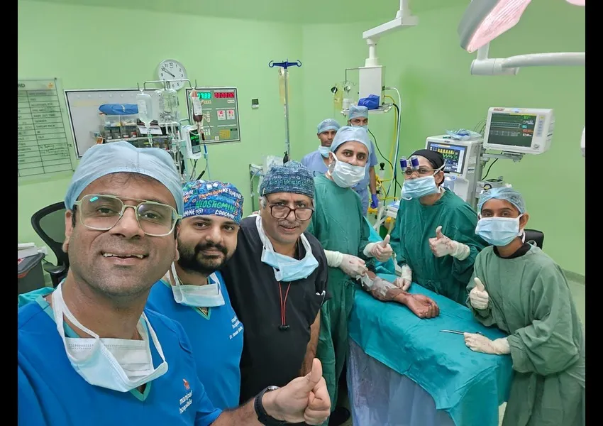Manipal Hospital Successfully Replants Completely Amputated Forearm In ...