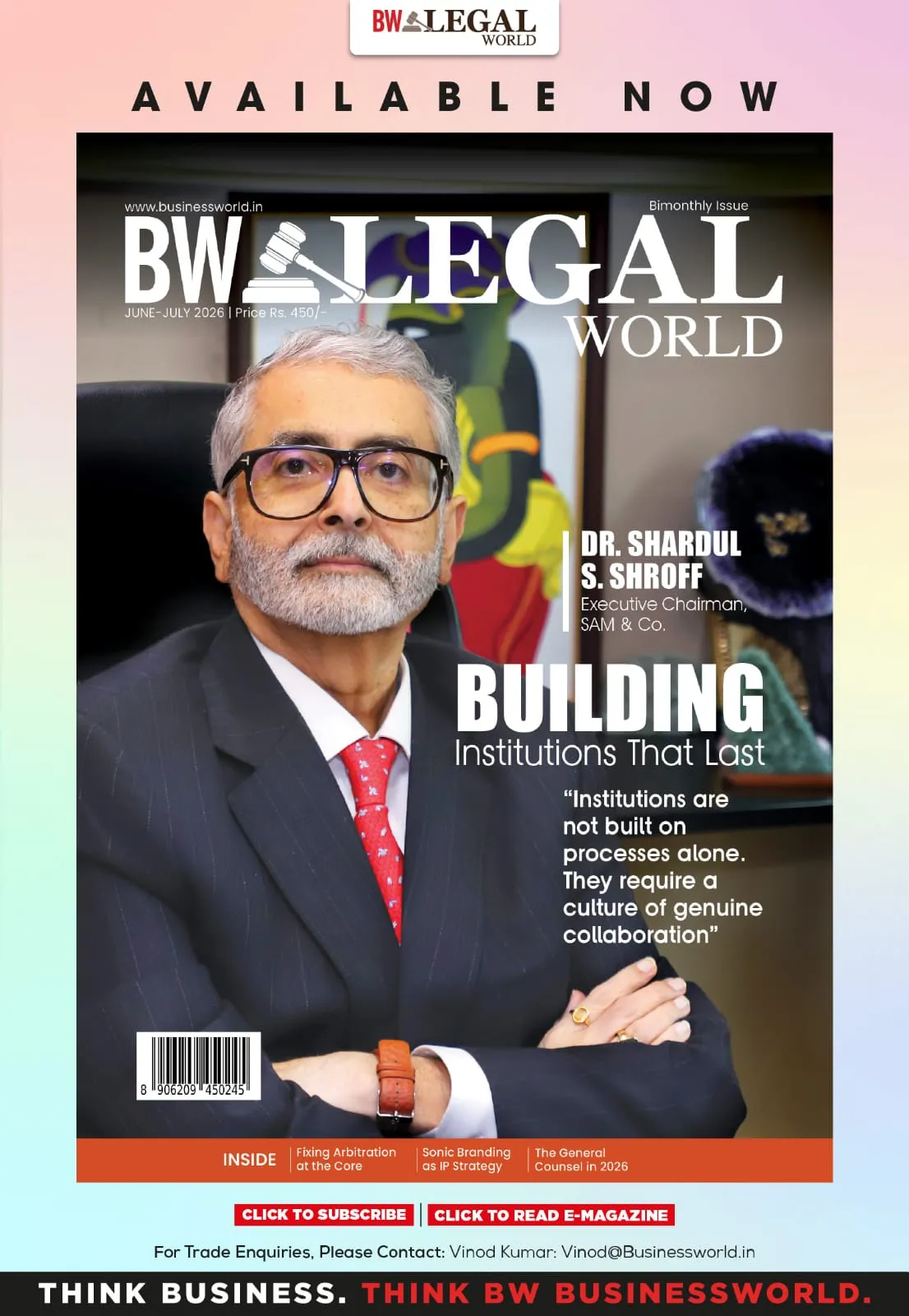 BW Legal World Releases Latest Issue On Building Law Firms That Outlast ...