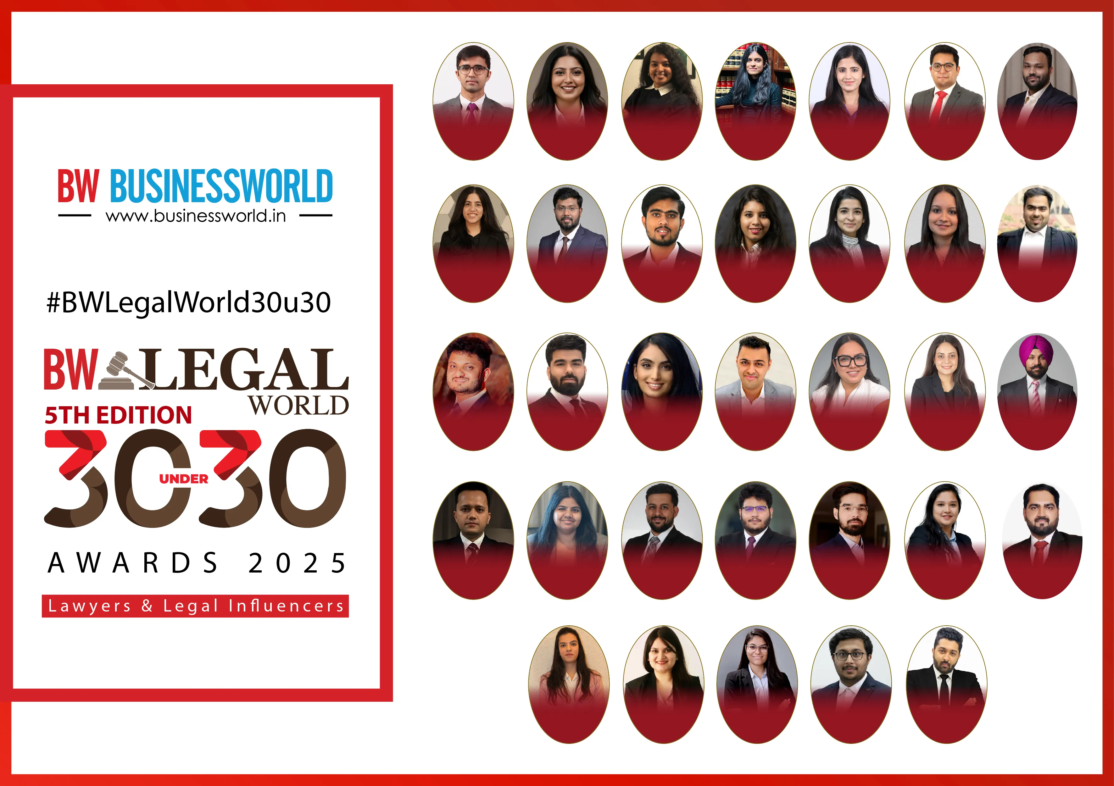 BW Legal World Announces Winners For 5th Edition Of 30 Under 30 Lawyers ...