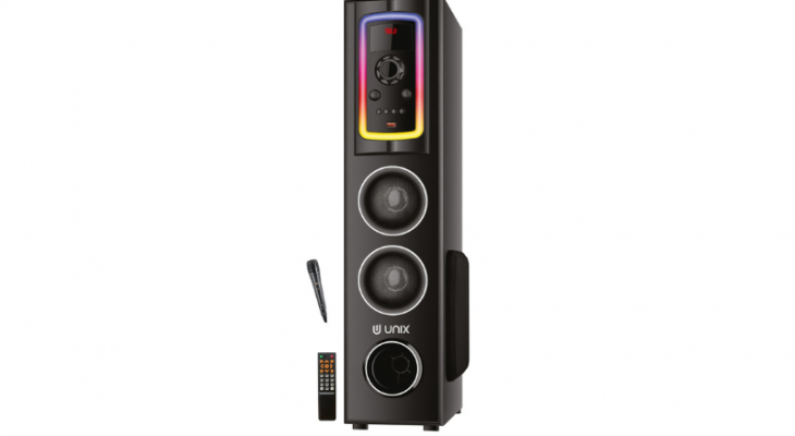 Unix Unveils Drake Tower Speaker With 60W Output, TWS Functionality ...