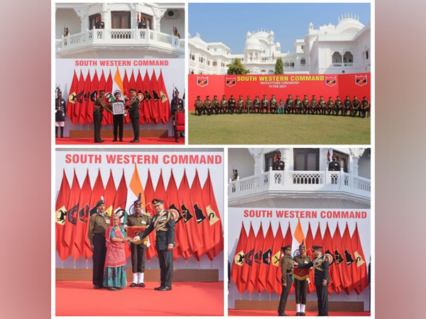 South Western Command Investiture Ceremony at Alwar Military Station ...