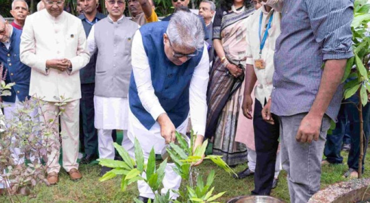 One Millionth Tree Planted At Heartfulness Headquarters To Commemorate ...