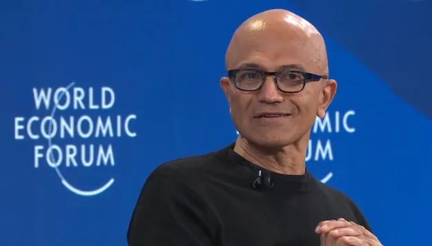 Microsoft CEO Nadella Defines AI Bubble Risk At WEF Davos 2026 - BW ...