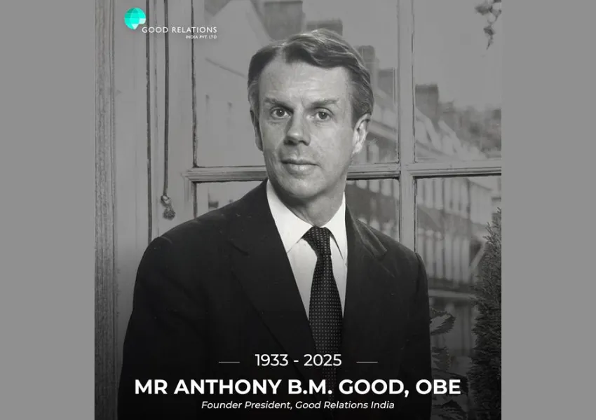 Good Relations India's Founder, Anthony B.M. Good, Passes Away - BW ...
