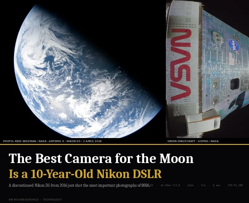 The Best Camera For The Moon Is A 10-Year-Old Nikon DSLR - BW Businessworld