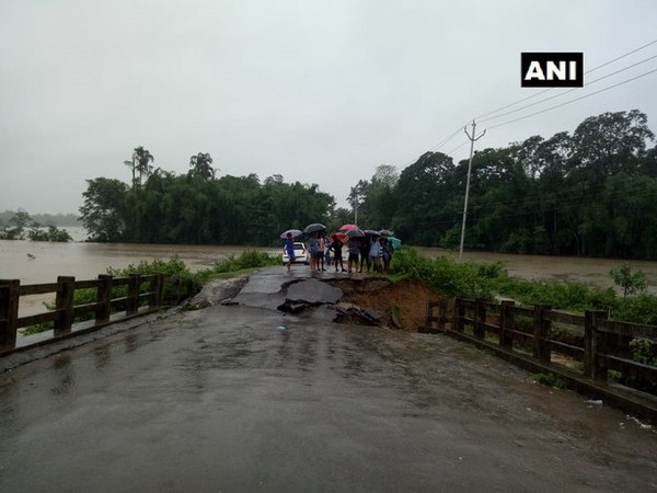 Assam: Bridge collapses due to incessant rain in Tinsukia - BW ...