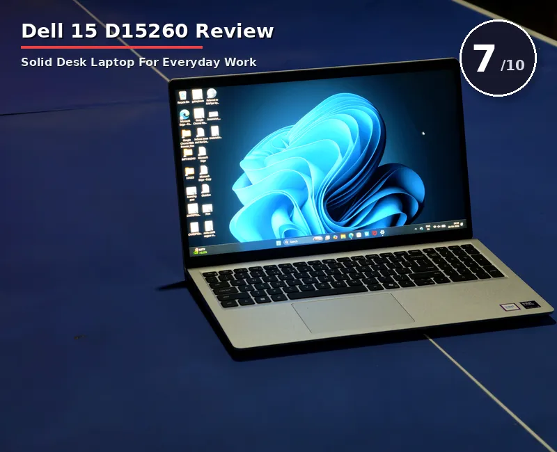 Dell 15 D15260 Review: Solid Desk Laptop For Everyday Work - BW ...