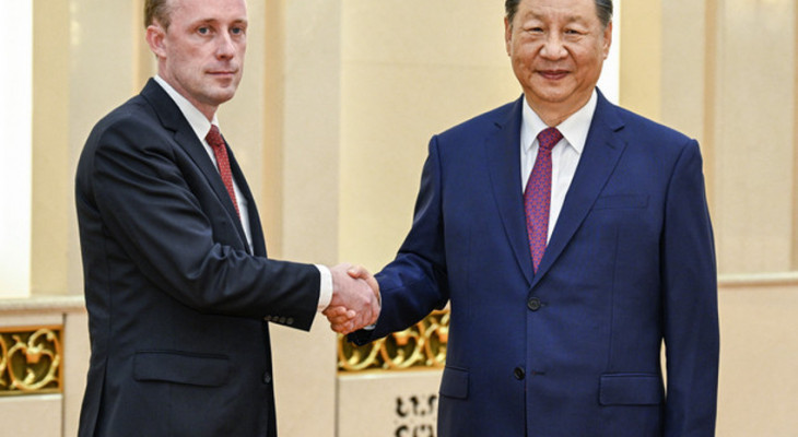 US Diplomat Jake Sullivan Meets Chinese President Xi Jinping In Beijing ...