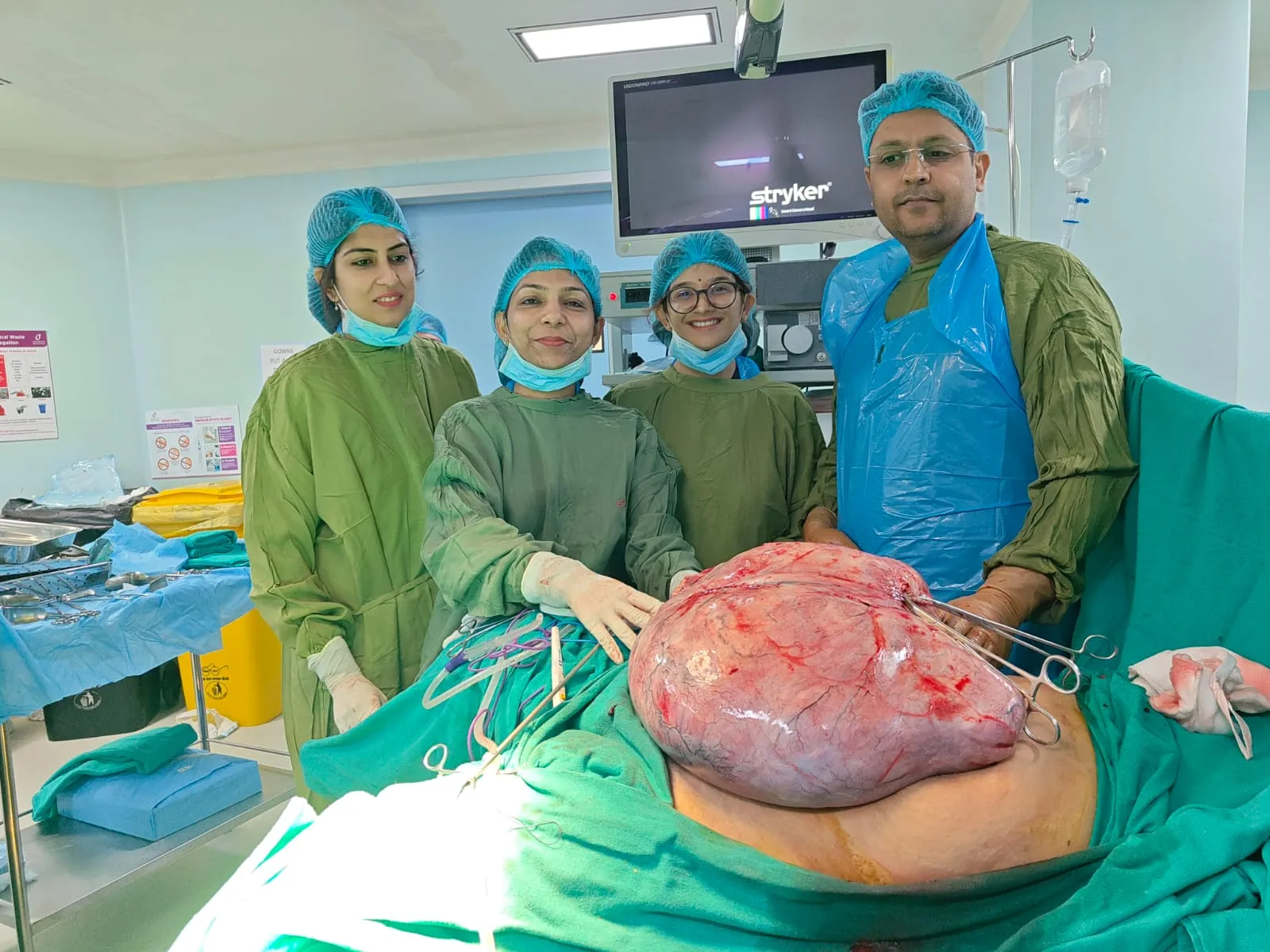 Cloudnine Faridabad Treats Rare 16-kg Uterine Fibroid, Preserves ...