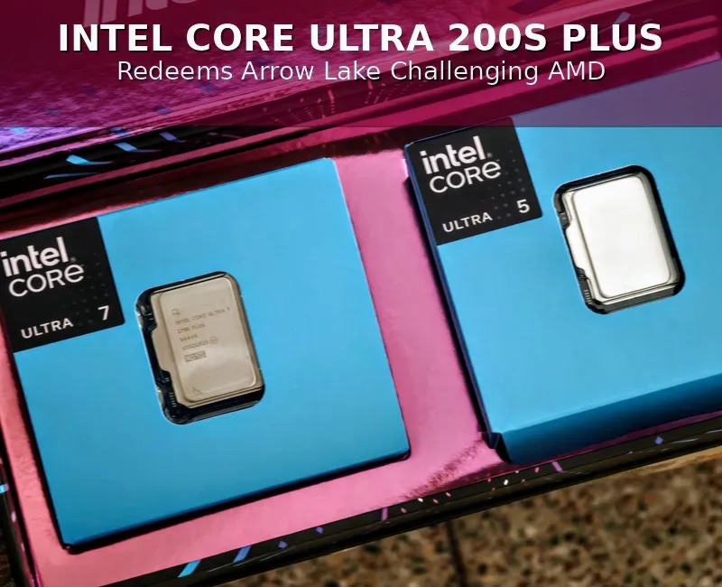 Intel Core Ultra 200S Plus Redeems Arrow Lake Challenging AMD - BW ...