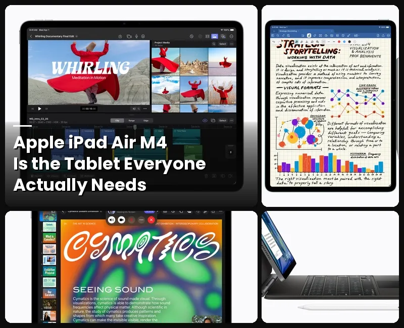 Hands On: Apple iPad Air M4 Is the Tablet Everyone Actually Needs - BW ...