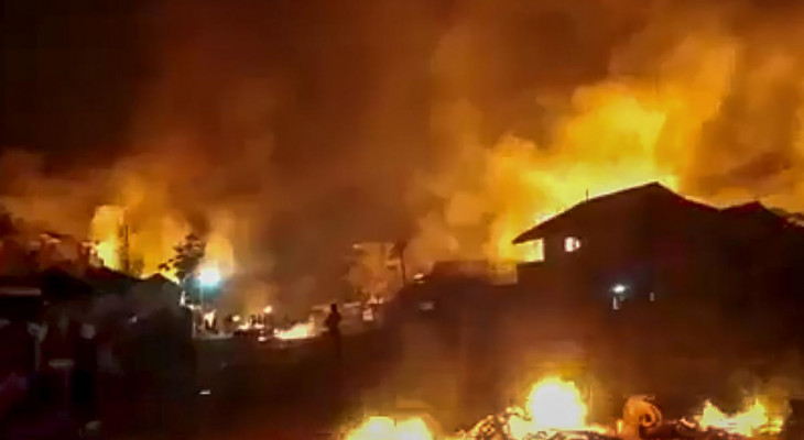 Tensions erupt in Manipur again following the arrest of former cop and ...