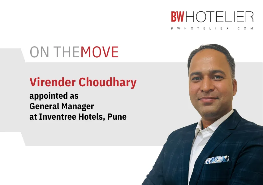 Virender Choudhary appointed General Manager Inventree Hotel, Pune - BW ...