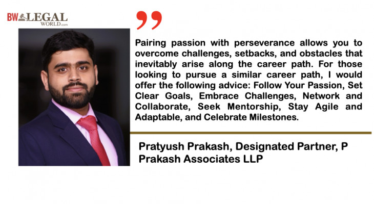 In Conversation With Pratyush Prakash, Designated Partner, P Prakash ...