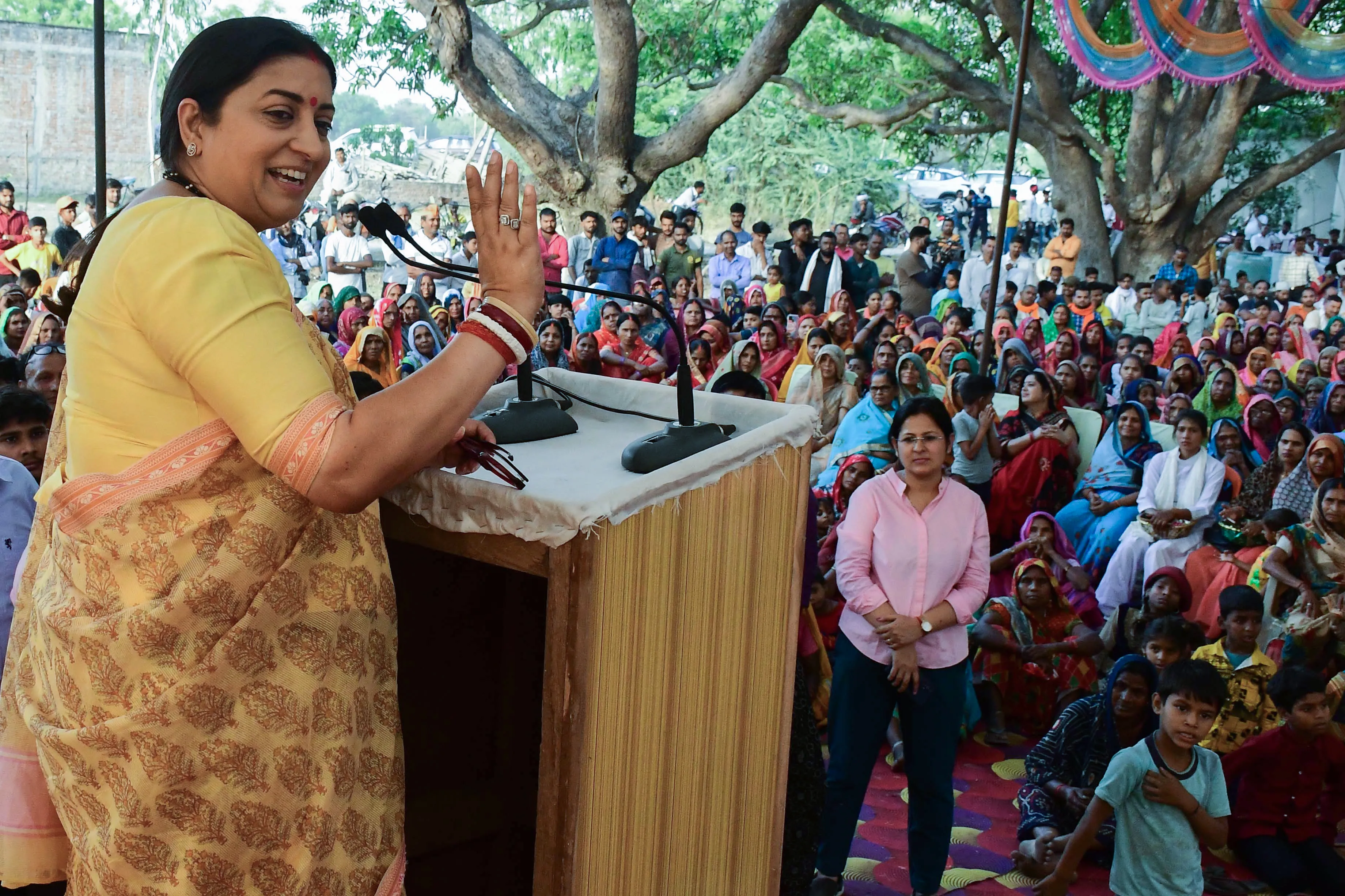 Smriti Irani Leads Gender Equity Agenda At Davos 2025 - BW People