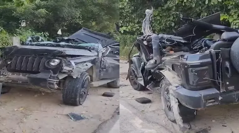 Five occupants in a Thar killed at Gurugram-Jaipur Highway, one ...