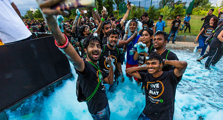 Fastrack's running and music Festival 'The Music Run' engages 8000 people